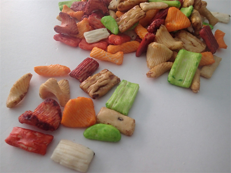 Colorful Colors Japanese Rice Crackers 2.5 Kg Korean Rice Pop Cracker