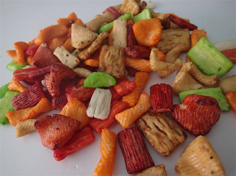 Colorful Colors Japanese Rice Crackers 2.5 Kg Korean Rice Pop Cracker