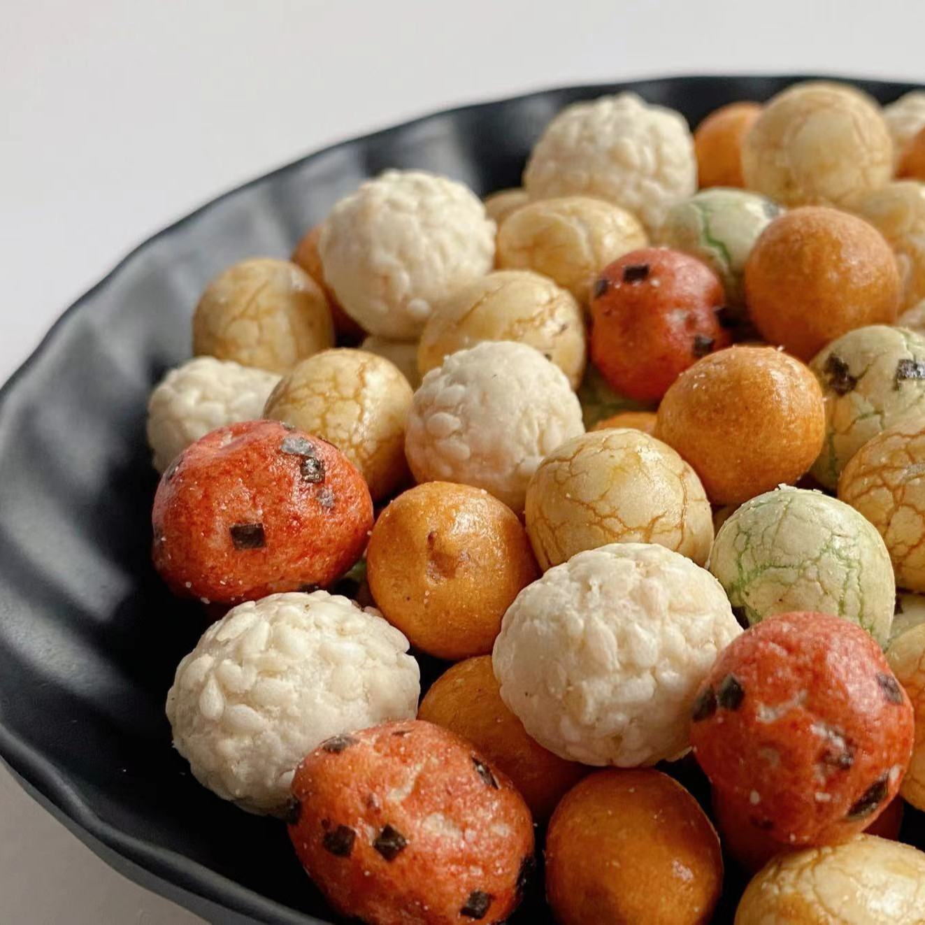 Japanese Style Roasted Colorful Peanut Snacks Sesame Seaweed Mixed ...