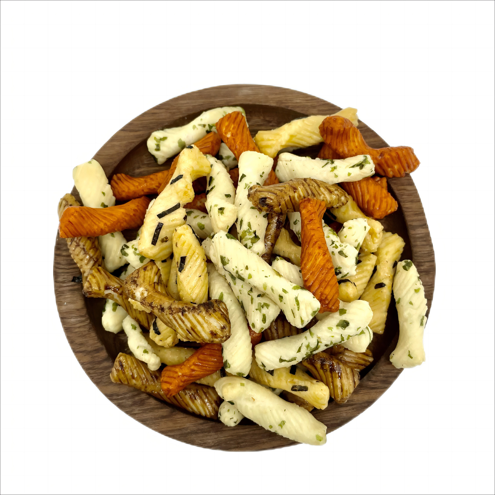 Salty Assorted Rice Crackers Perfectly Balanced With Soy Seaweed And ...