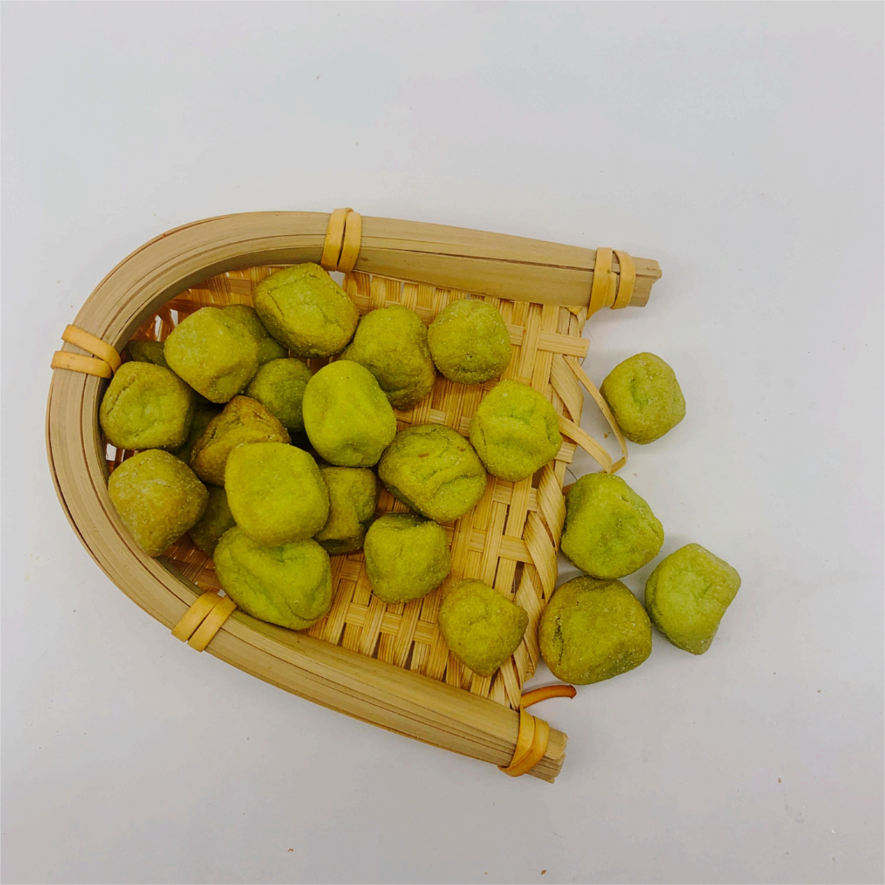 Unique and Trendy Plum Shaped Peanuts - Bold Wasabi and Spicy Flavors ...