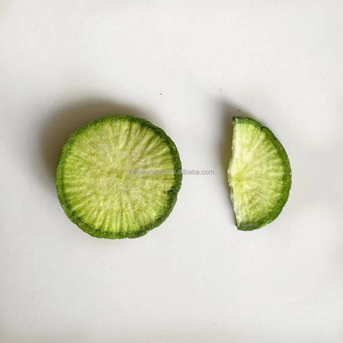 Green Turnip Slices Root Vegetable Chips Nutritious Lotus Root Chips