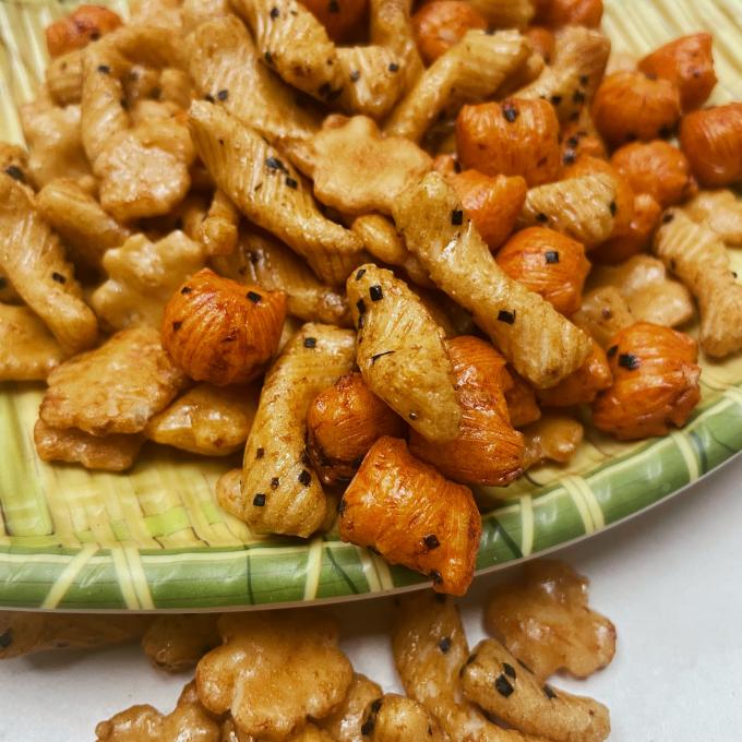 E150c Japanese Rice Crackers Soy Sauce Japanese Shrimp Rice Crackers