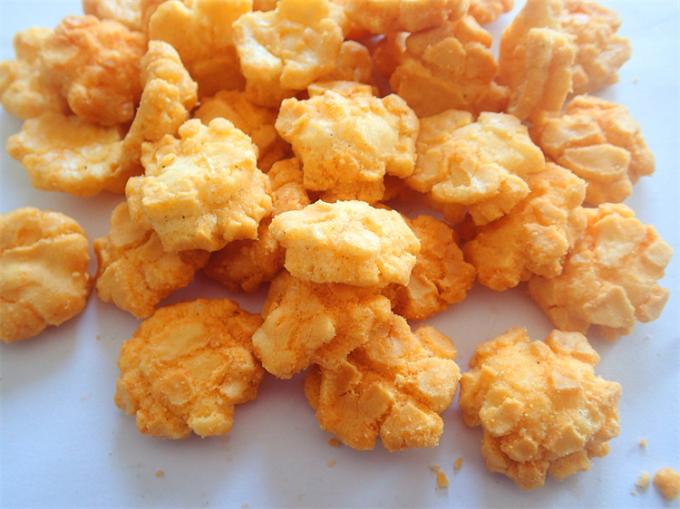Cheese Flavored Fried Rice Crackers Pastry Puffed Rice Crackers