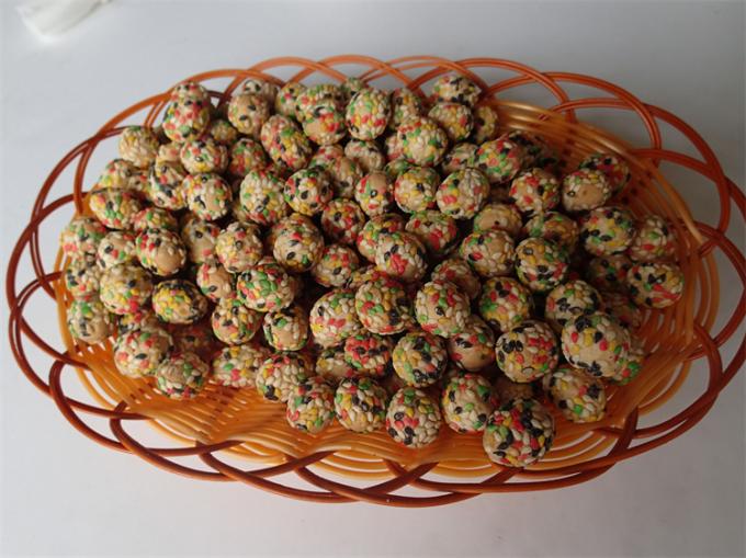 Delicious Honey Sesame Peanuts Ball Multi Flavor Snacks Plump Crispy