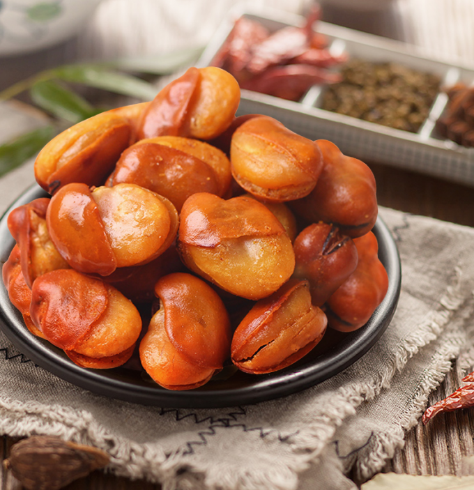 Original Flavor Fava Bean Snack Semi Soft Japanese Broad Bean Snack